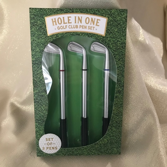 Office | Pen Set Hole In One Golf Club Pen Set Of 3 | Poshmark